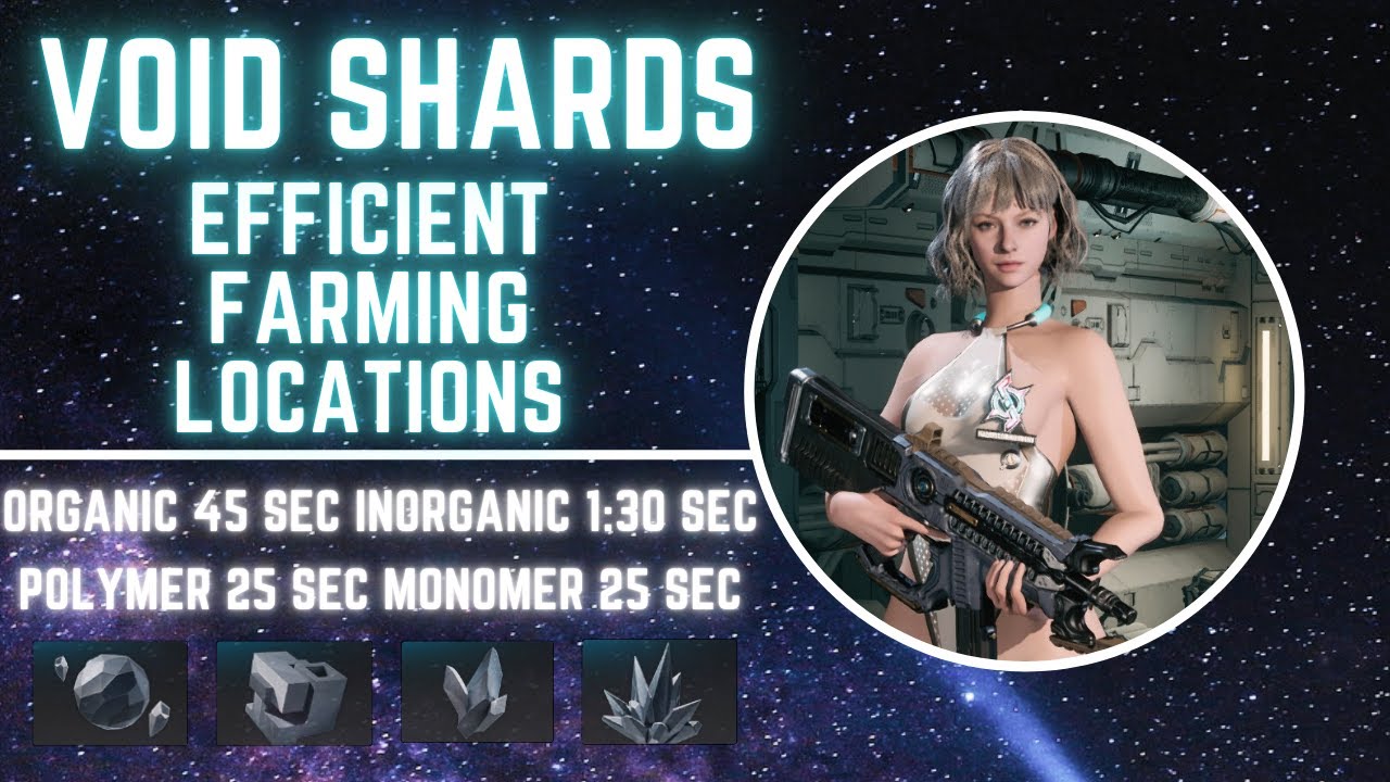 Farm Void Shards Quick & Efficient l Organic Inorganic Polymer Monomer ...