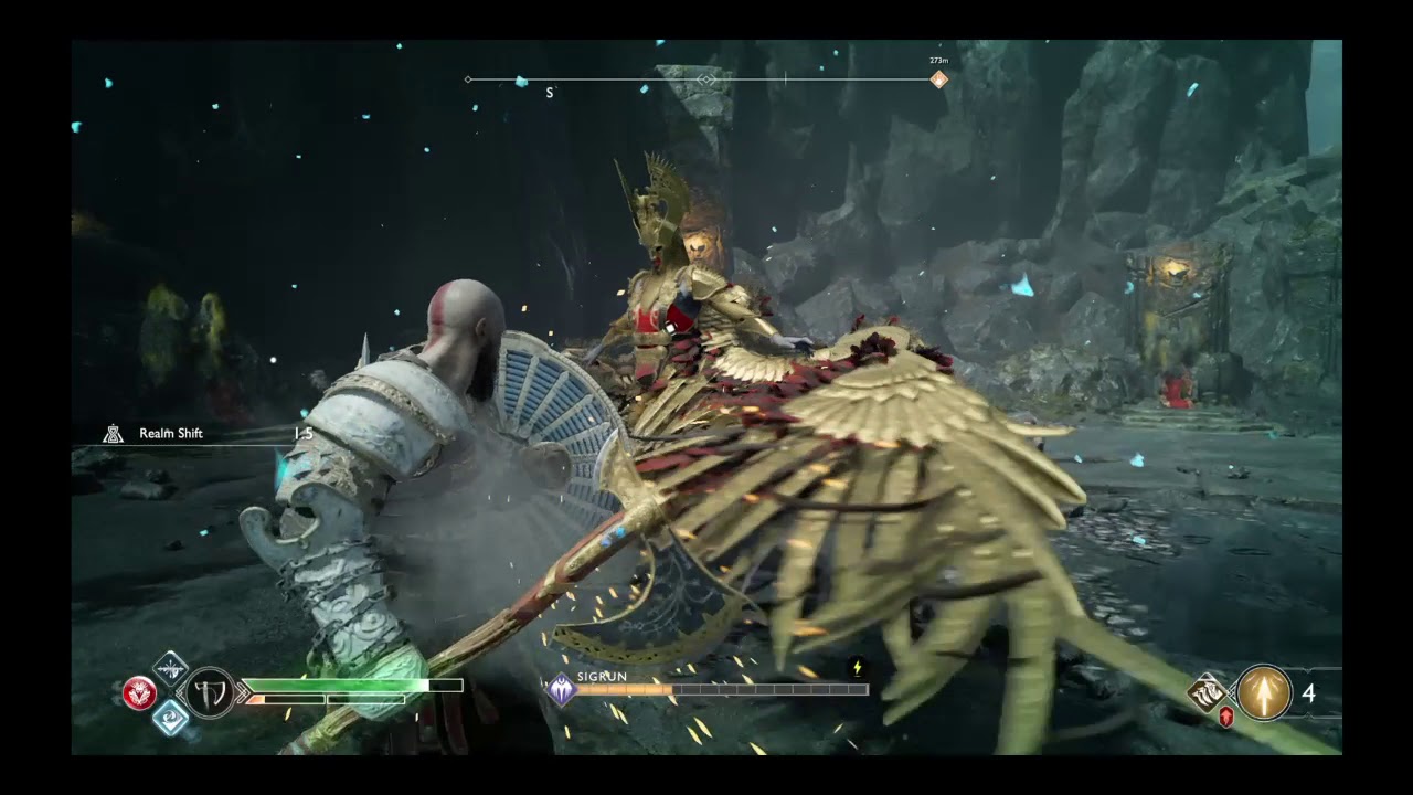 Sindri’s armor vs Sigrun - YouTube