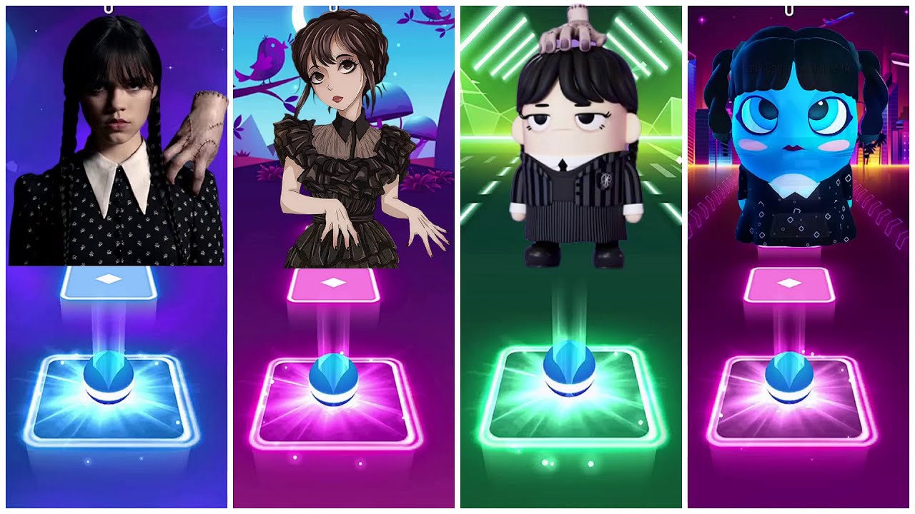 WEDNESDAY ADDAMS VS WEDNESDAY DANCE VS SIGMA WEDNESDAY VS CUTE CAT ...