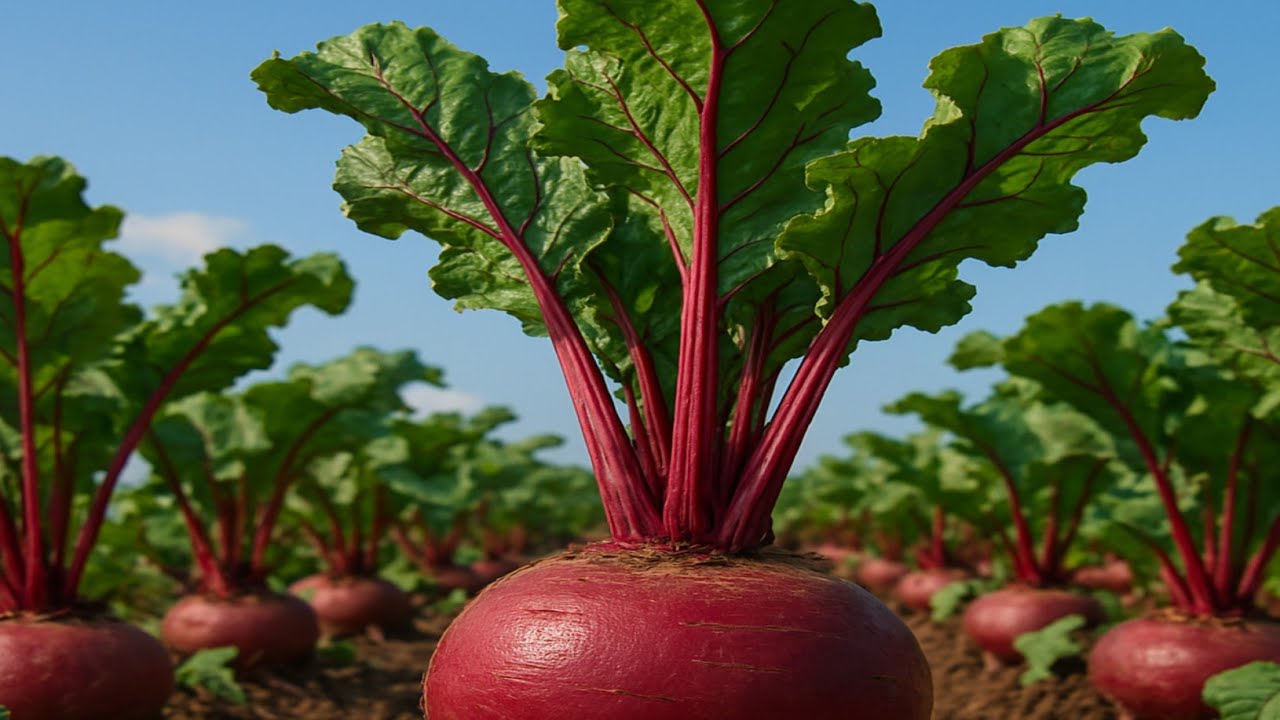 Beetroot Cultivation in Field | High Yield Farming Techniques for ...