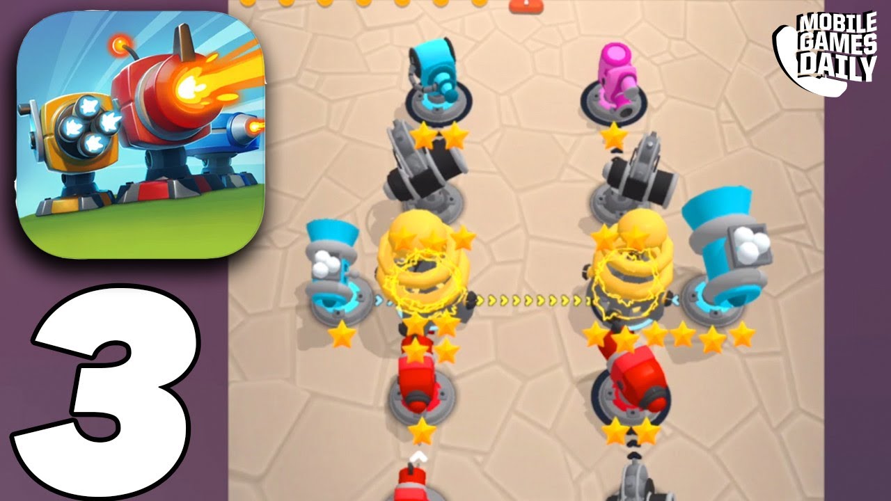 AUTO DEFENSE Gameplay Walkthrough Part 3 - World 3 (iOS, Android) - YouTube