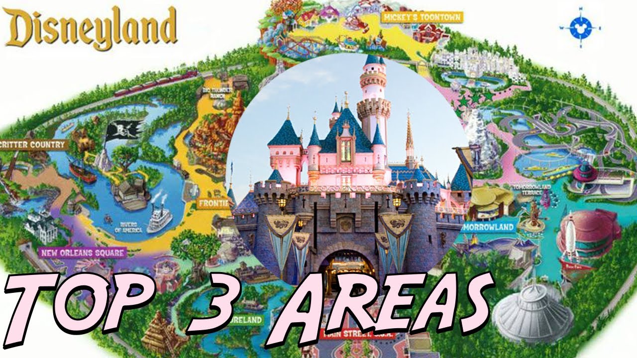 BEST Areas in Disneyland - YouTube