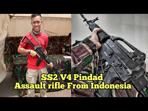 SS2 V4 Pindad - Indonesian Assault Rifle Test Fire - latihan menembak ...