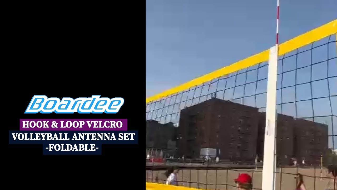 Boardee Volleyball Antenna Set – Fiberglass Antennas with Velcro ...