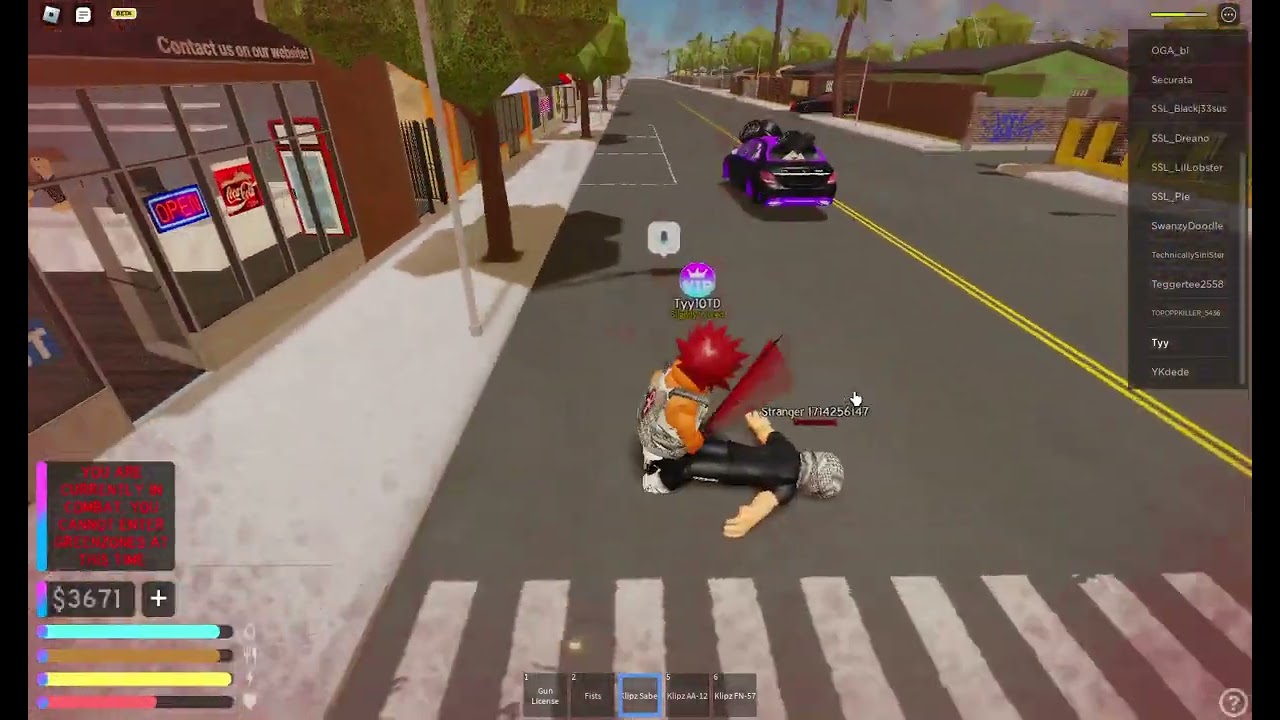 They tried to slime me out, so I did what I had to do in MIAMI RP - YouTube