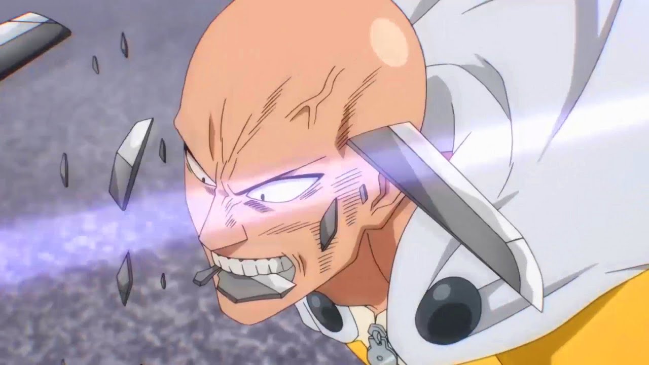 「ワンパンマン」Saitama and Sonic fight at the speed of sound - Saitama kills ...