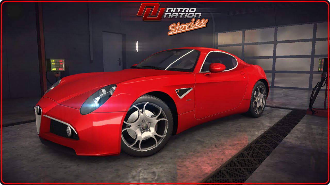 Nitro Nation Stories: Alfa Romeo 8C Competizione, Auto/Car, Gameplay ...