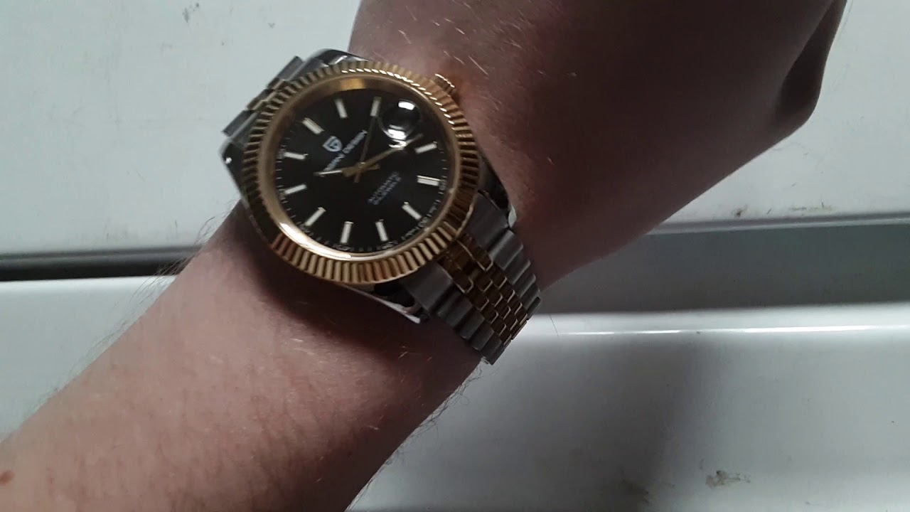 Pagani Design Datejust Homage Two Tone - YouTube