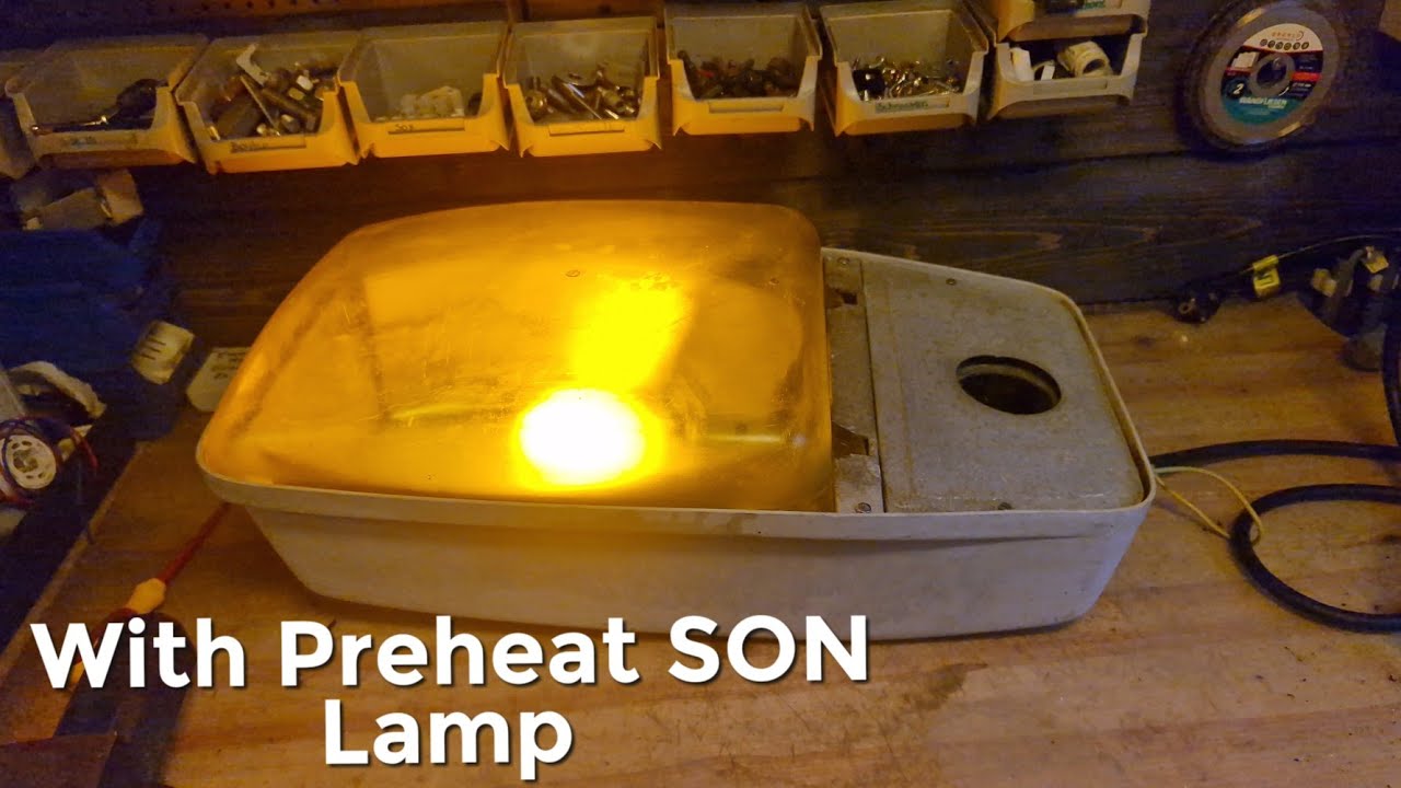 Collection 163: Philips SGS201 With A 70W Preheat SON Bulb - YouTube