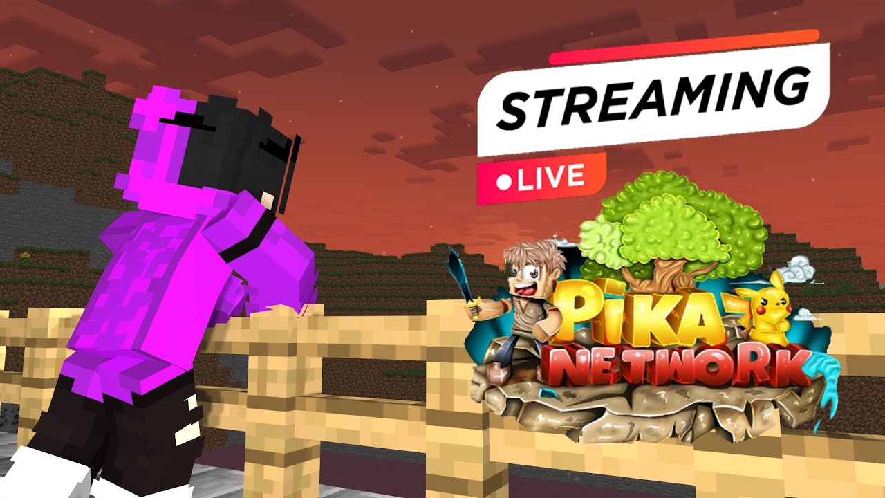 Pika Minecraft Live!! || Road To 1500 Subs! || #Problizz #Minecraft # ...