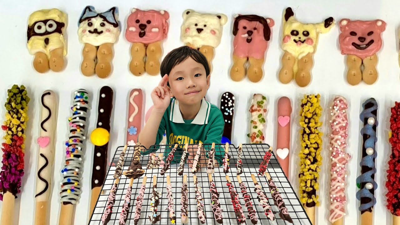 빼빼로데이 예쁘고 다양한 수제 빼빼로 만들기 Youtube