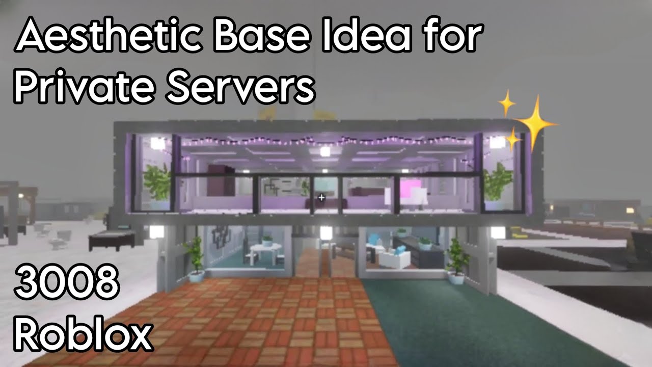 FULL TUTORIAL | AESTHETIC BASE IDEA FOR 3008 PRIVATE (SINGLE) SERVER 🤍 ...