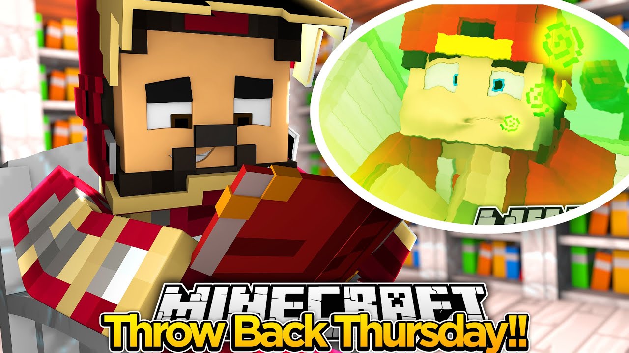 Minecraft THROW BACK THURSDAY - CAPTAIN AMERICA SAVES LITTLE ROPO'S ...