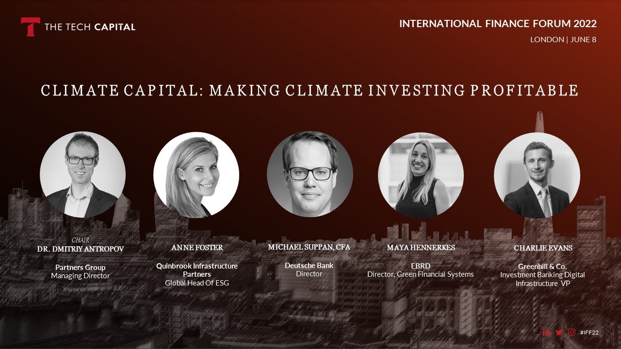 Climate Capital: Making climate investing profitable in digital ...