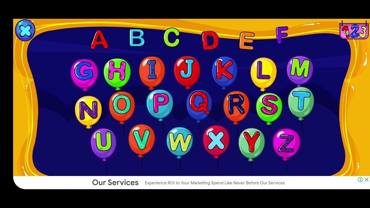 abcd 5 sal ke babay cute girl games top ABC 1234 one calles ke lay ...