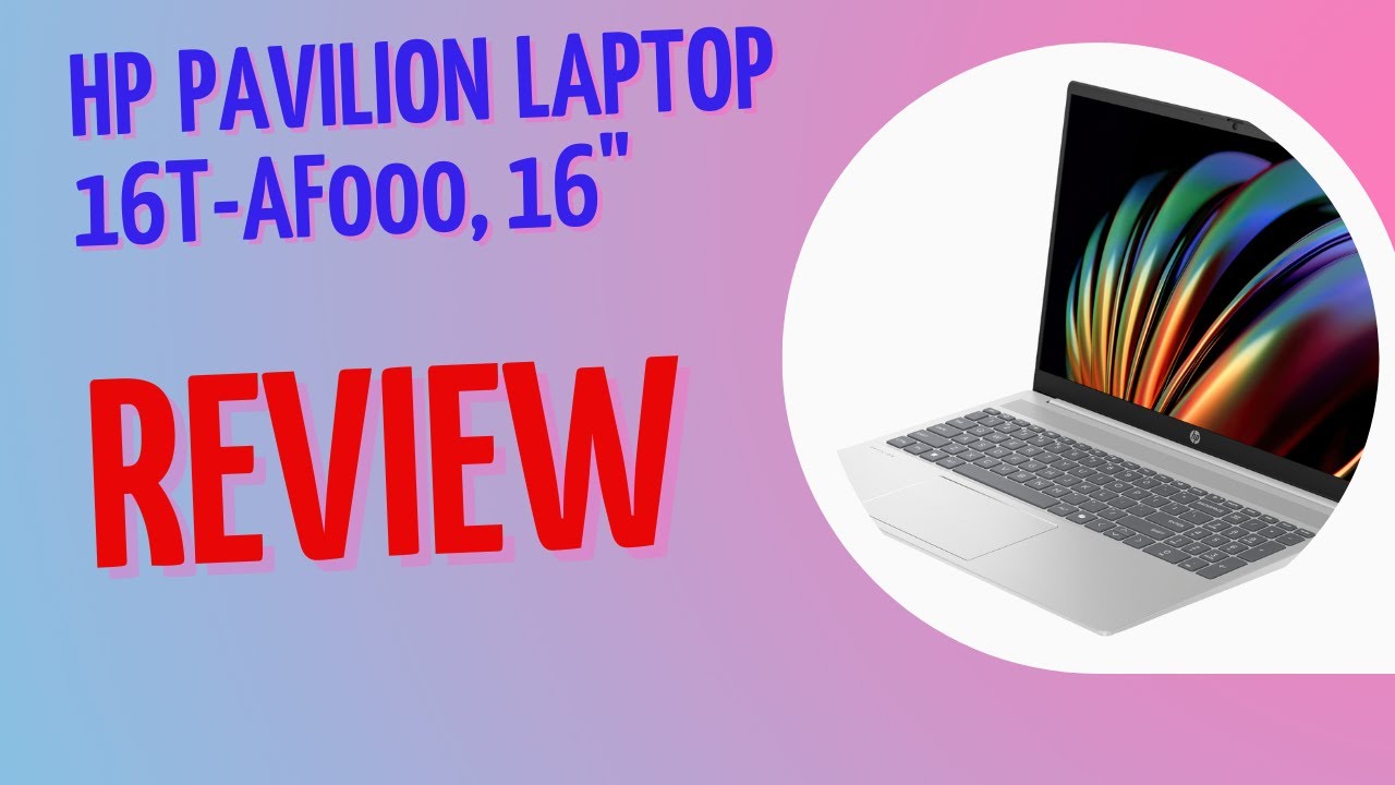 Review || HP Pavilion Laptop 16t-af000, 16" - YouTube