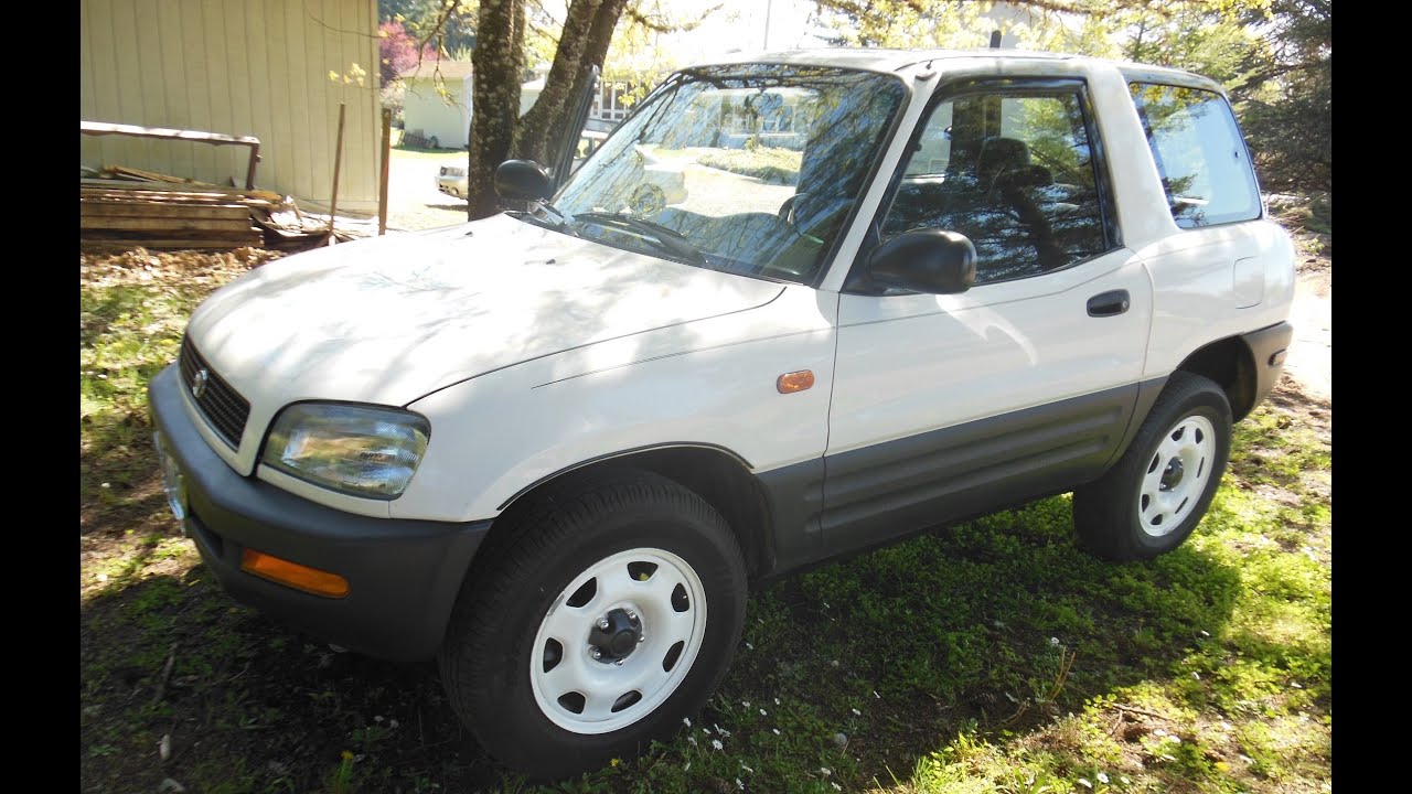 ~RARE~ 1997 Rav4 Two Door Sport: For Sale $3500. SOLD - YouTube