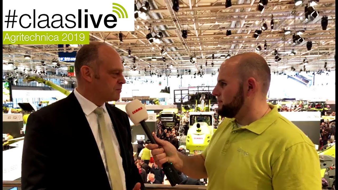 #claaslive | Thomas Böck, CEO CLAAS Group, in interview at the ...