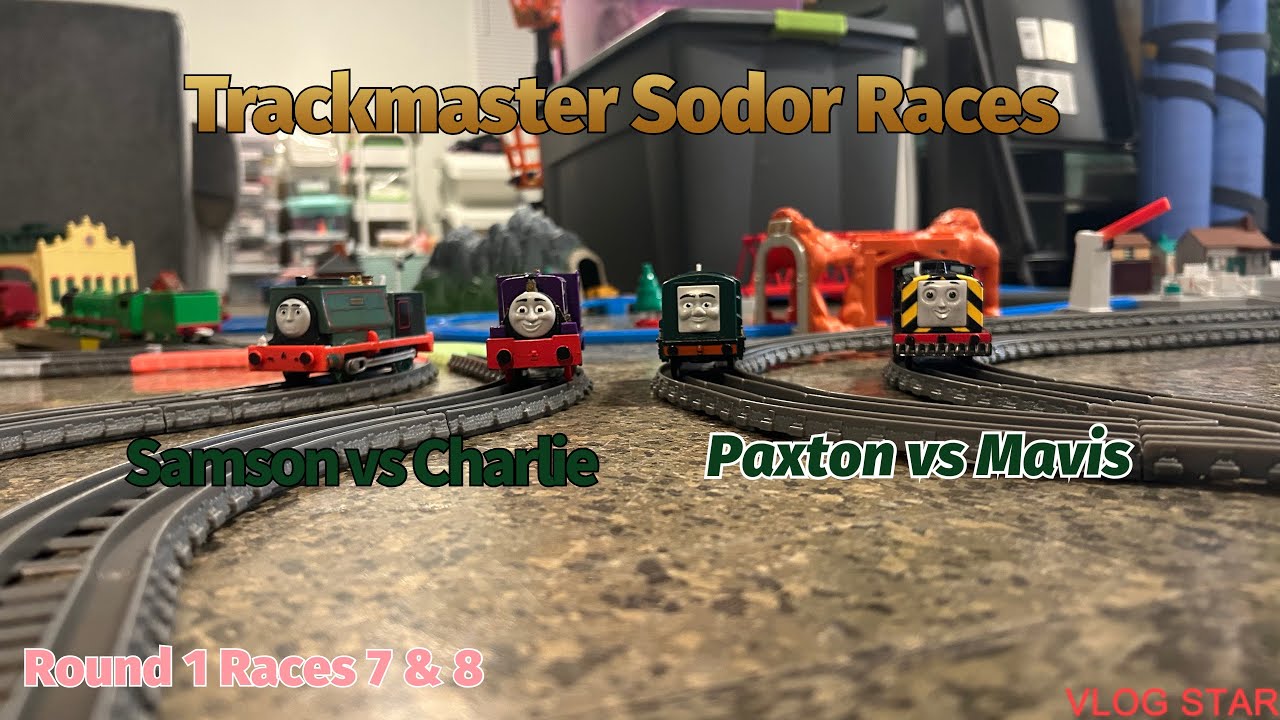 Trackmaster Sodor Races | Round 1 Races 7 & 8 | Samson vs Charlie ...