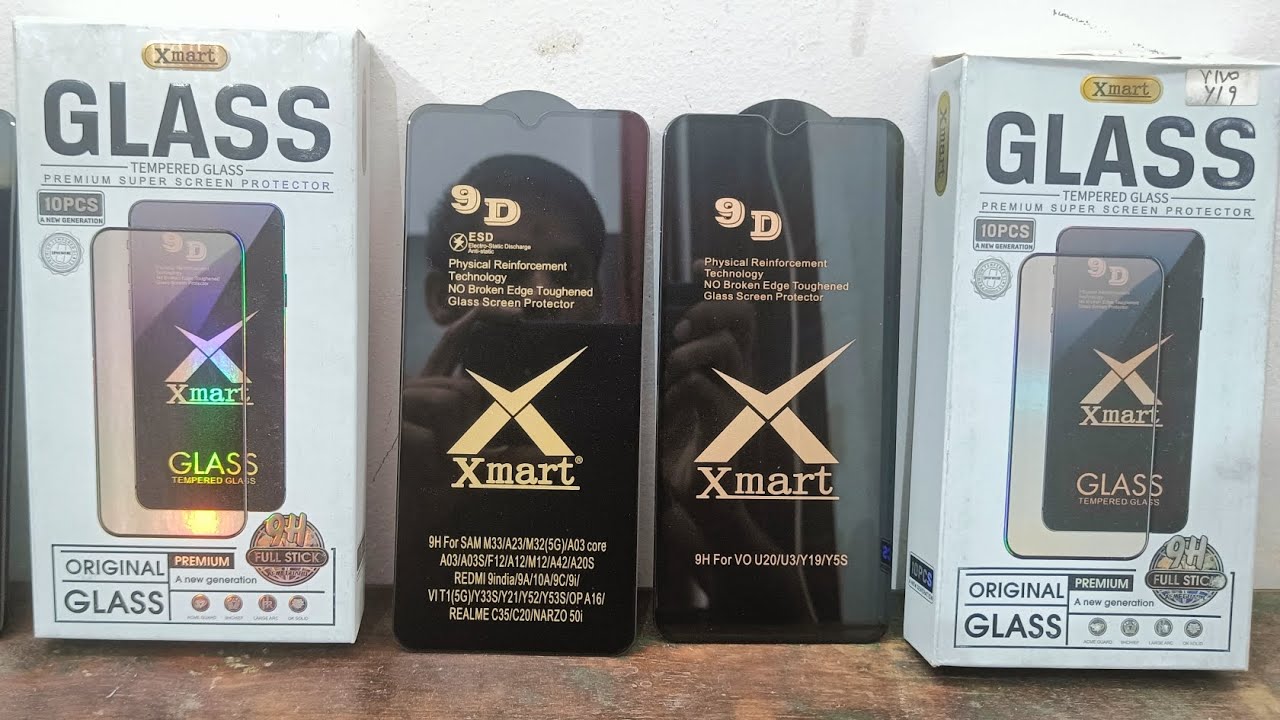 Xmart Glass Tempered Glass 9D 9H ESD Electric Static Discharge Anti ...
