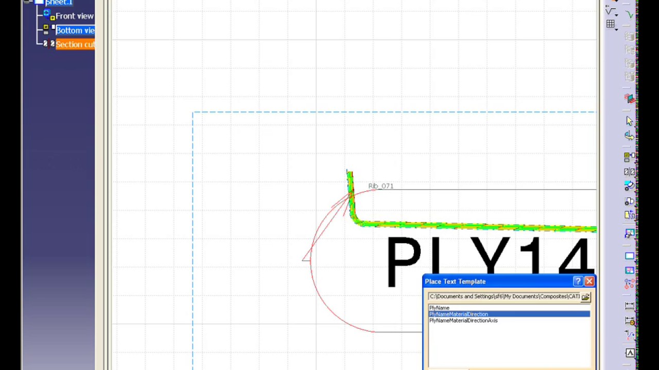 14 Rib Engineering Drawing - YouTube