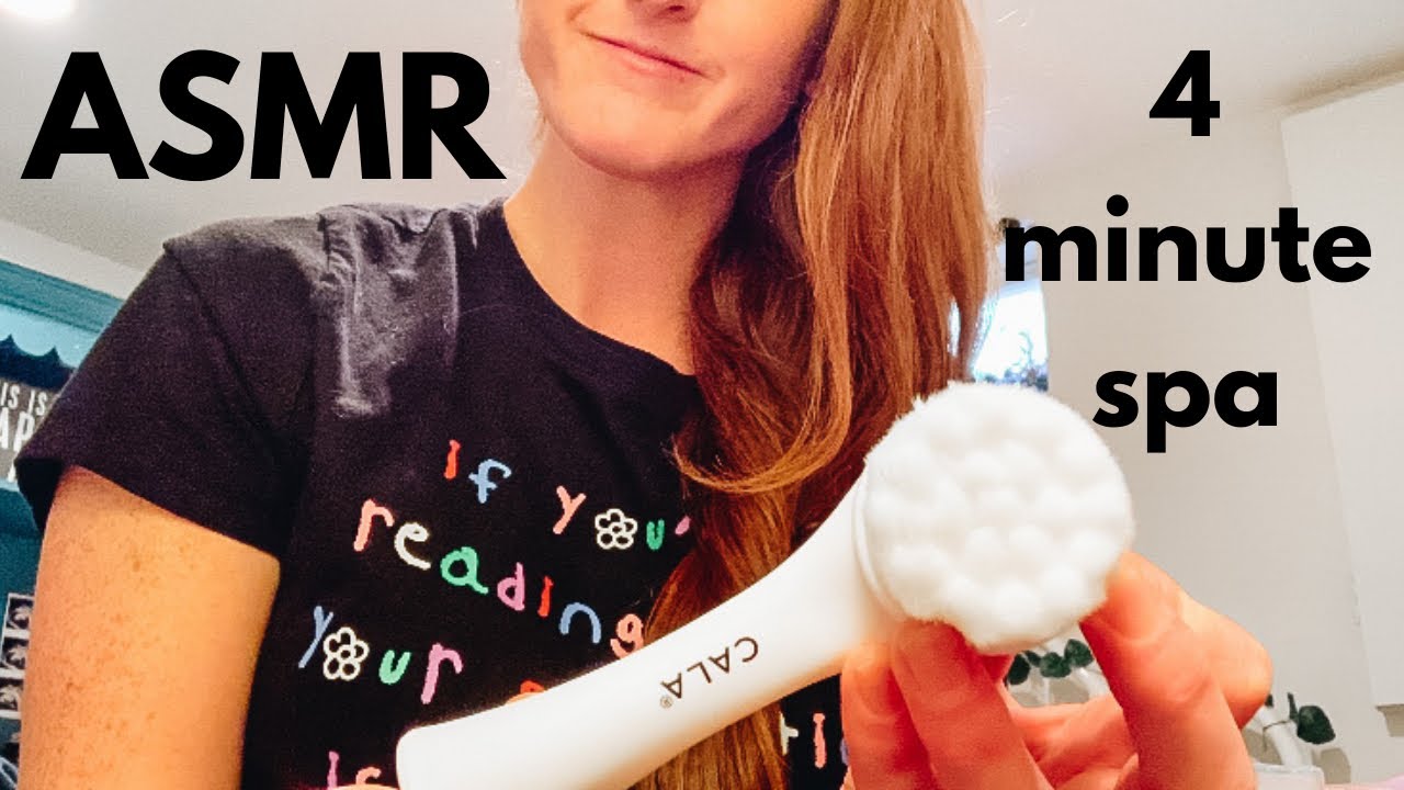 ASMR spa | 4 minute ASMR spa 🧖‍♀️ - YouTube