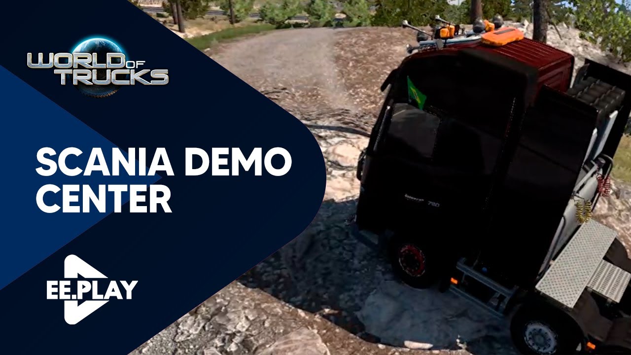 #09 - DESCOBRINDO A SCANIA DEMO CENTER - EuroTruck Simulator 2 - YouTube