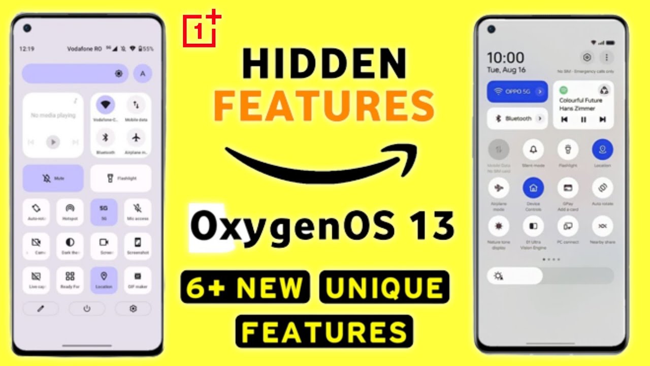 Oneplus OxygenOS 13 New 6+ Hidden Features 🤯 OxygenOS 13 New Features 🔥 ...