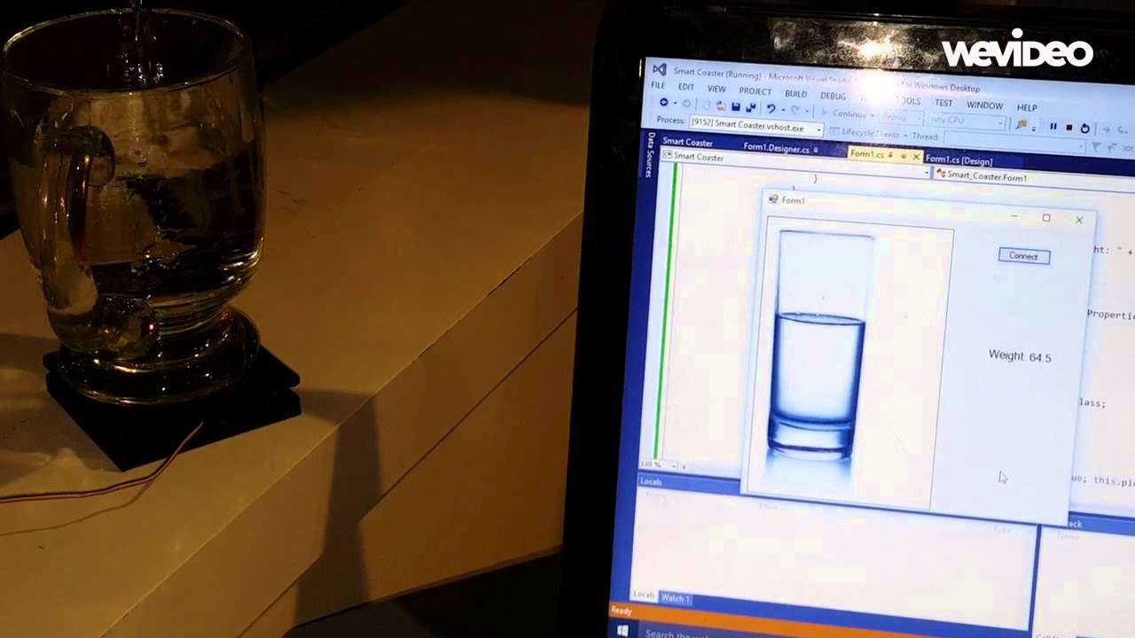 Smart Cup Coaster - YouTube