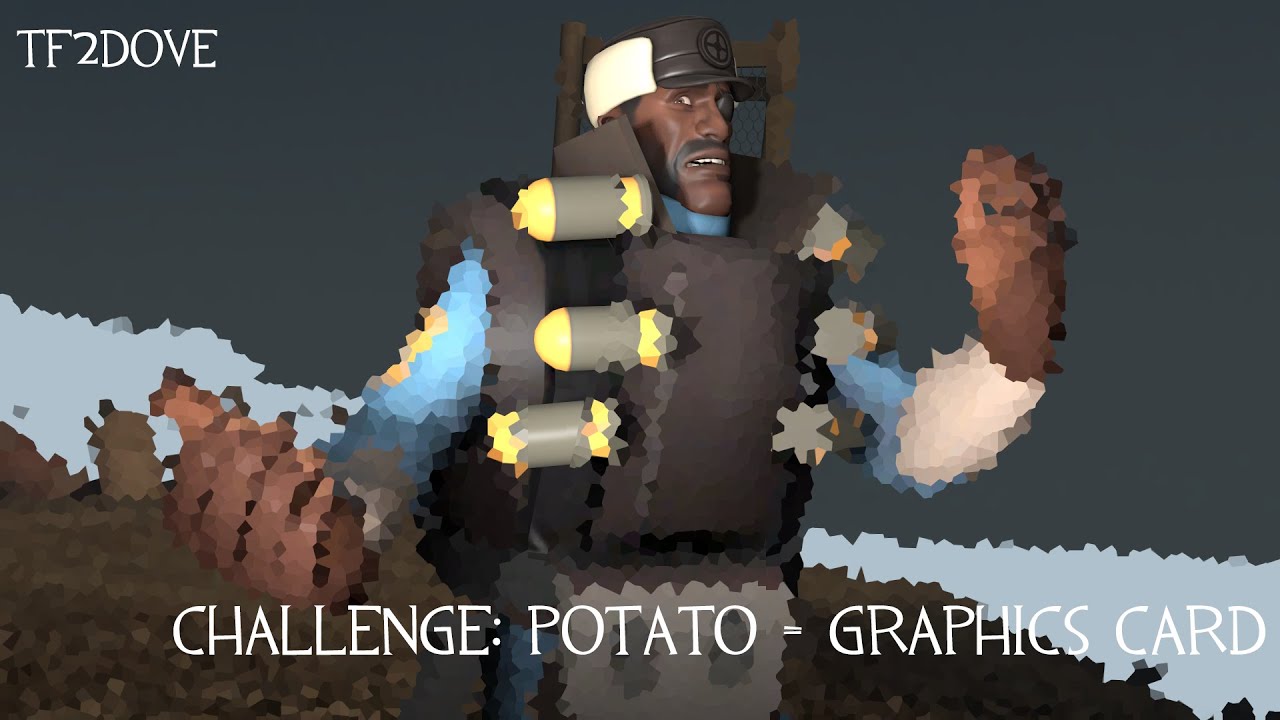 [Challenge] Potato = Graphics Card - YouTube
