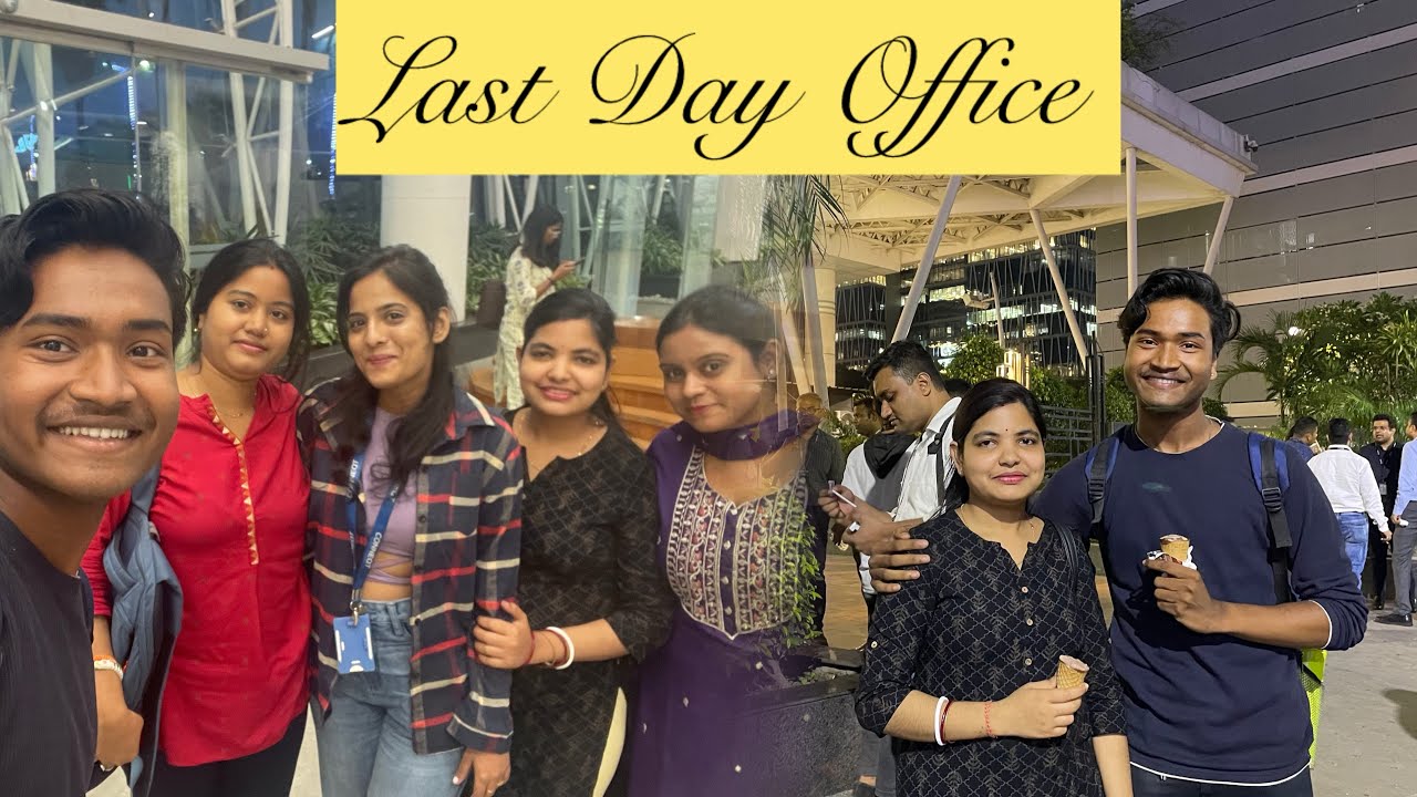 Last Day Office…. - YouTube