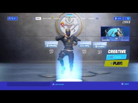 Doing billy bounce with all my skins in Fortnite - YouTube
