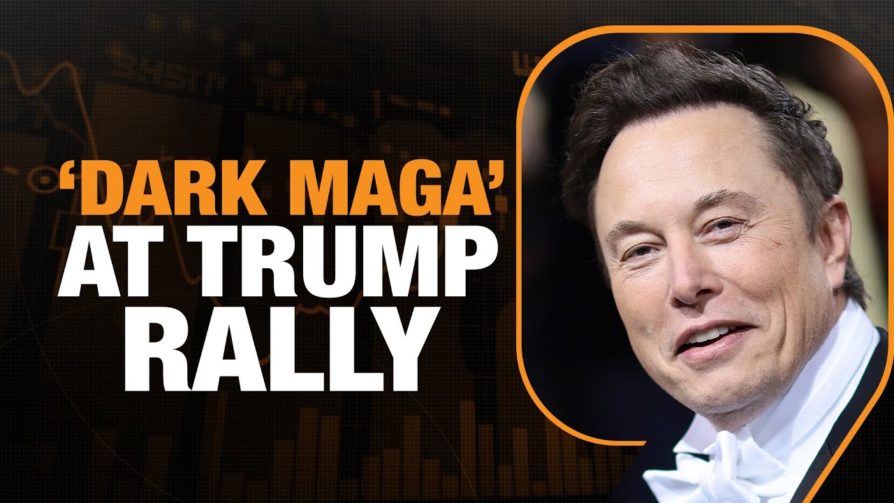 Elon Musk Shocks at Trump Rally: 'I'm Dark, Gothic MAGA' - YouTube