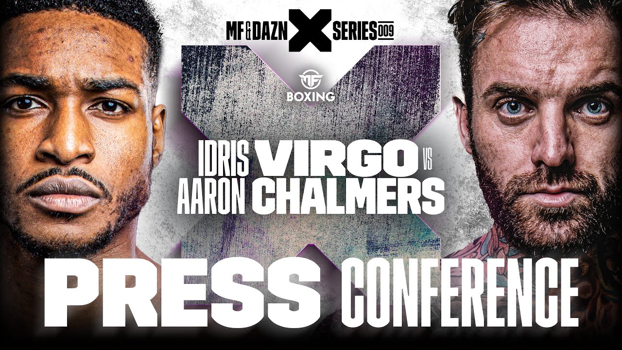 MISFITS X DAZN X SERIES 009: IDRIS VIRGO VS. AARON CHALMERS PRESS ...