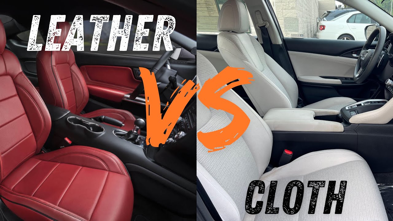 Leather or Cloth Interiors: Which One Do You Prefer, and Why? - YouTube