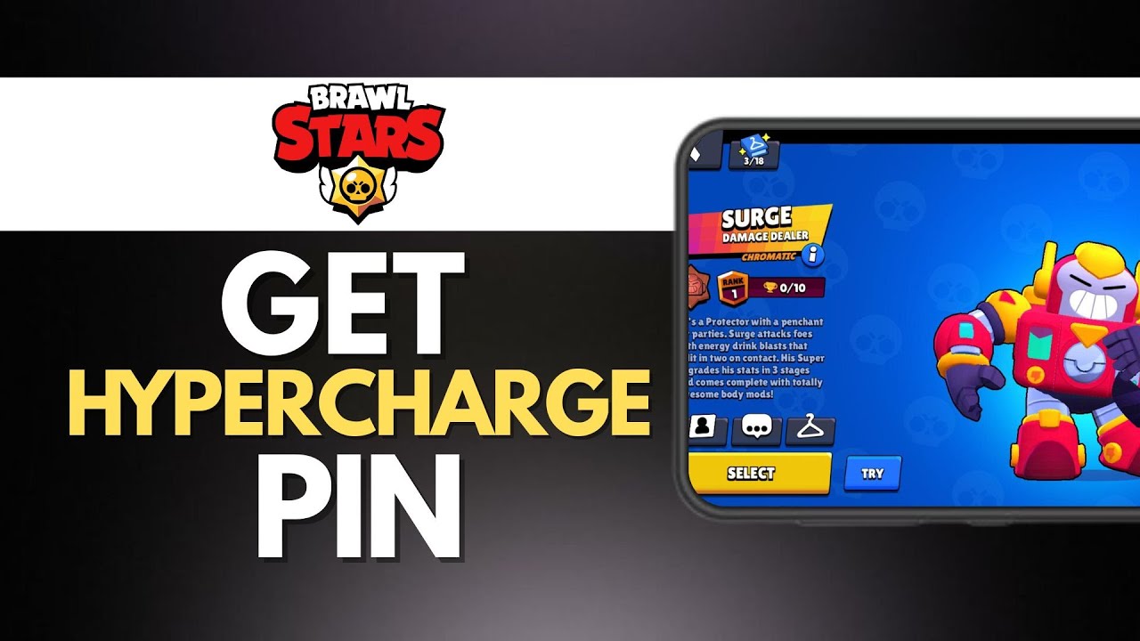 How to GET a HYPERCHARGE PIN in BRAWL STARS (Full Guide) - YouTube