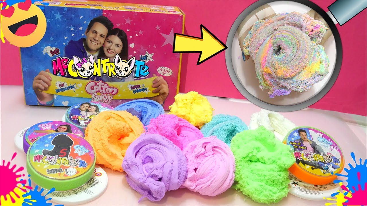 MISCHIO TUTTI i COTTON Squishy dei ME CONTRO TE | Mischio gli Slime dei ...