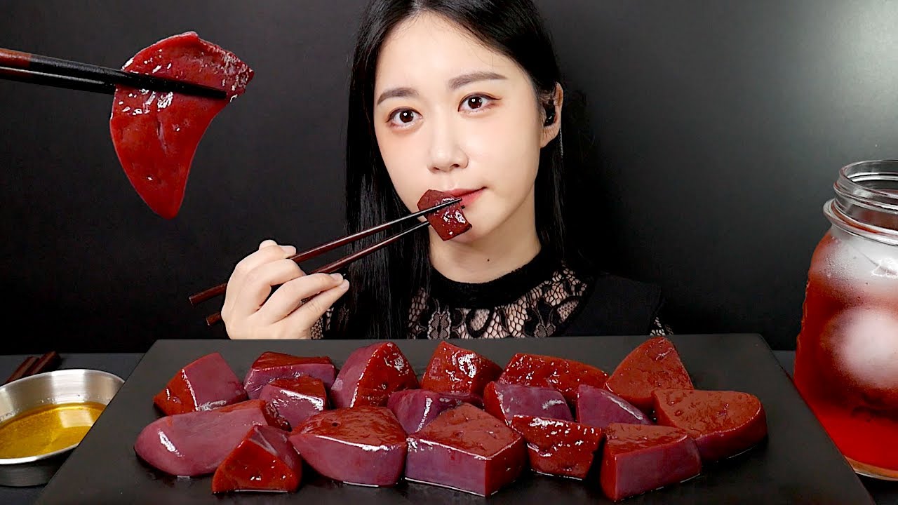 싱싱한 소 생간 먹방🥰 [Raw Liver] Real Sound MUKBANG | ASMR | EATING SOUND - YouTube