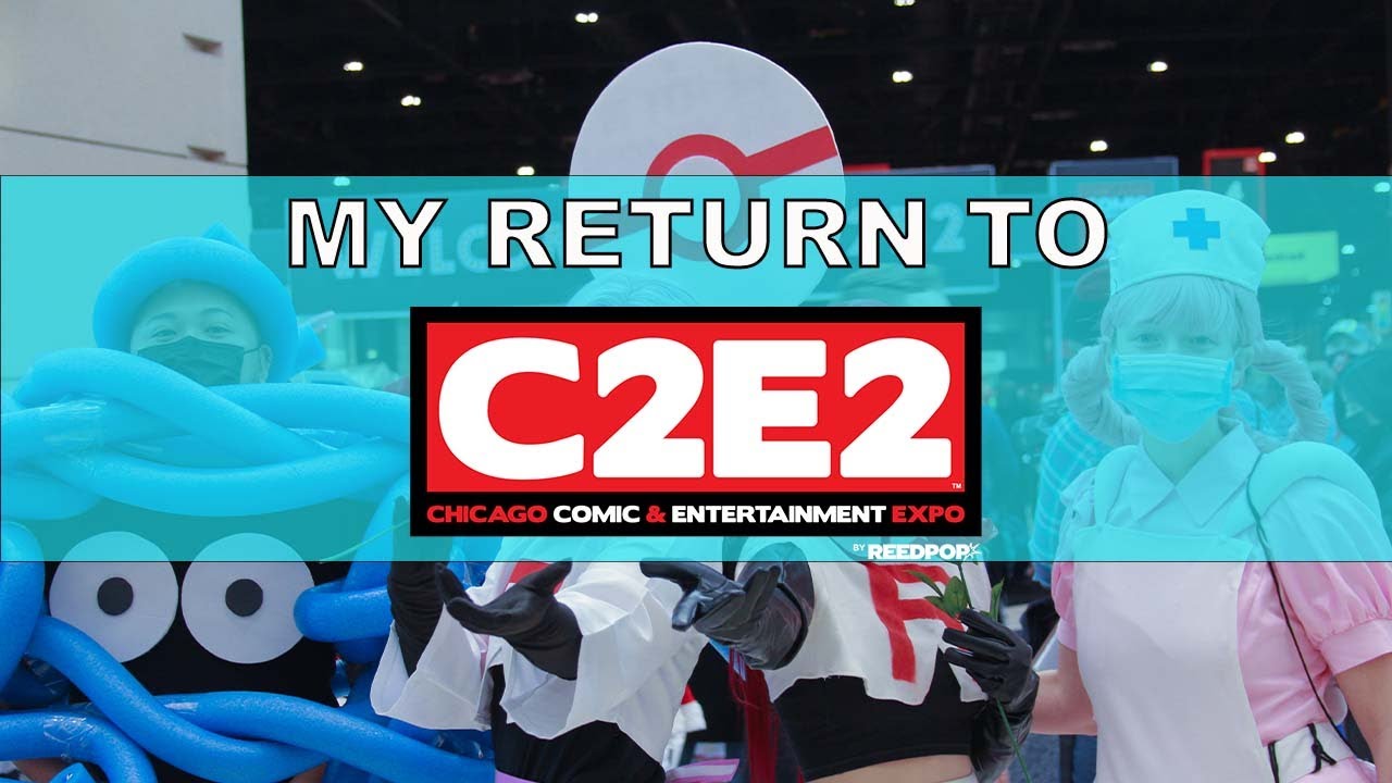 VLOG: My First Time in C2E2 since 2020 - YouTube