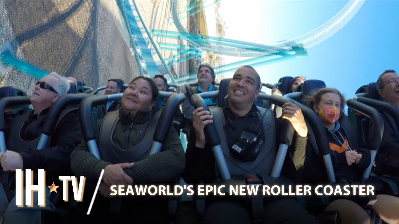 Riding SeaWorld San Diego’s Emperor Roller Coaster LIVE On TV! - YouTube