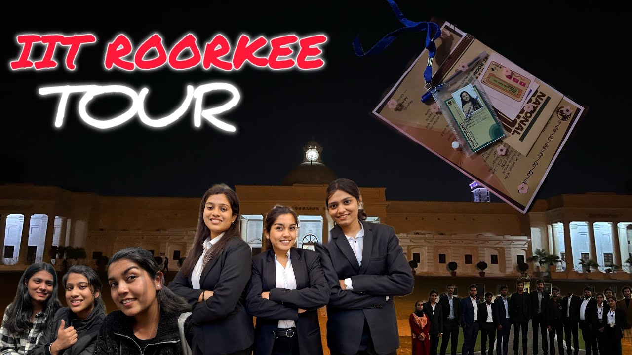 IIT Roorkee Tour 😍| Uttarakhand | National event at IIT ️| Lovely ...