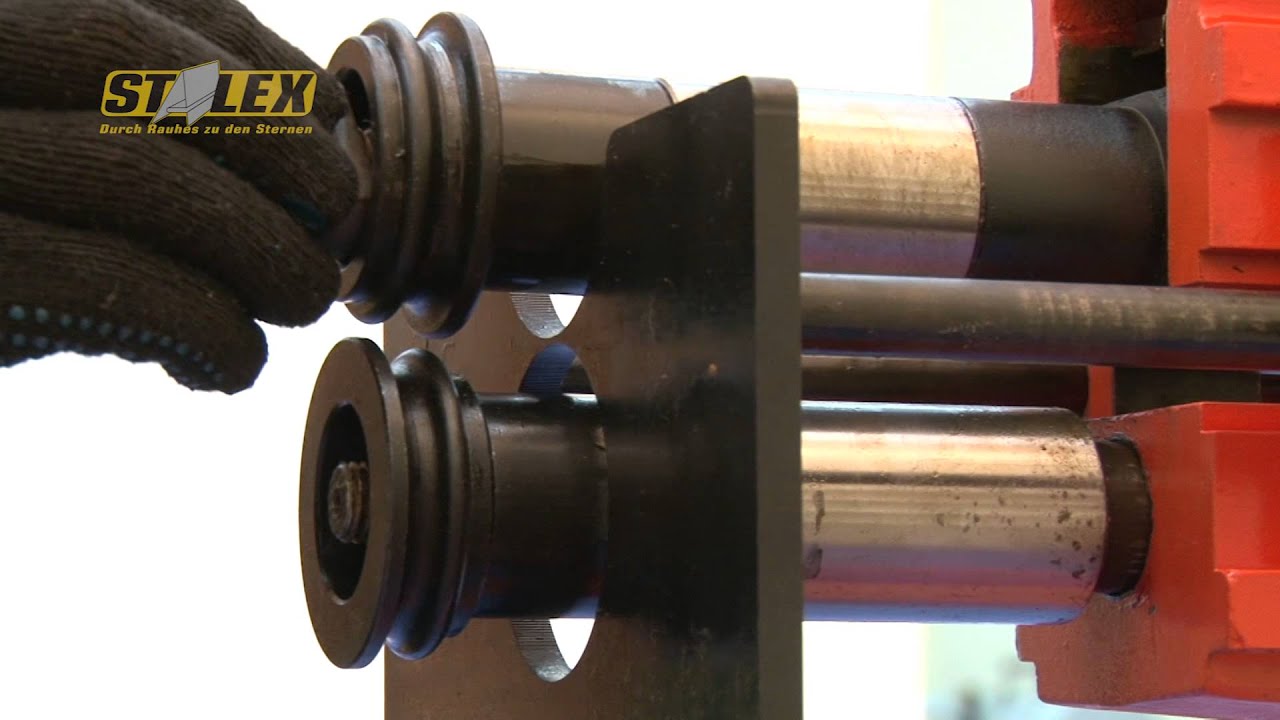 Станок зиговочный ручной Stalex ETB 12 - YouTube