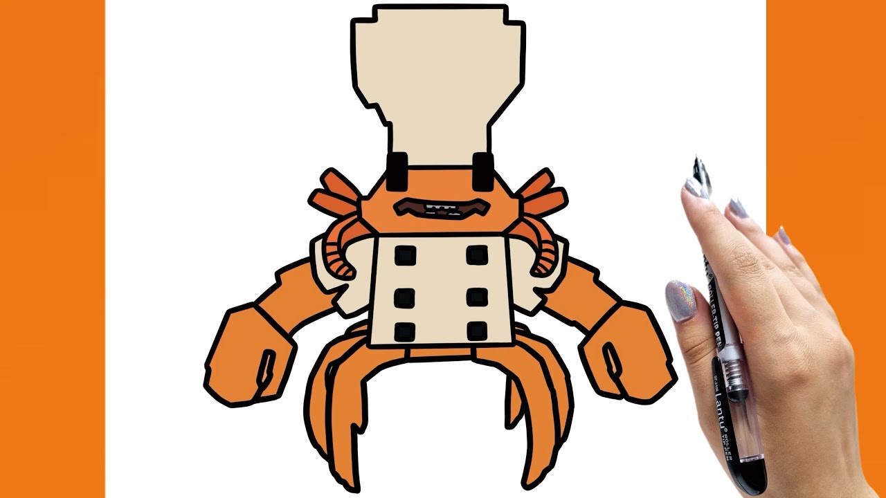 How to draw Chef Crabracadabra from Steal a Brainrot (Roblox) - Step by ...