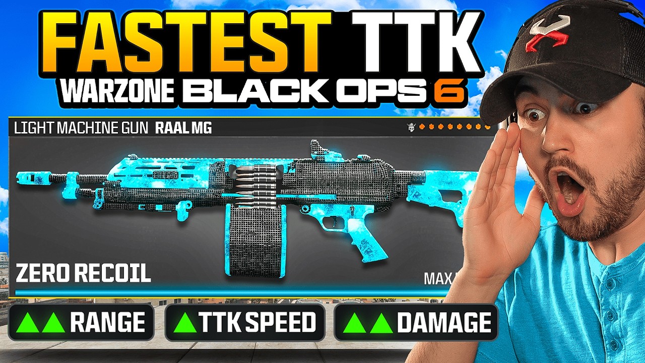 RAAL MG is the BEST LMG in BO6 WARZONE! (Best Warzone 4 Meta Loadout ...
