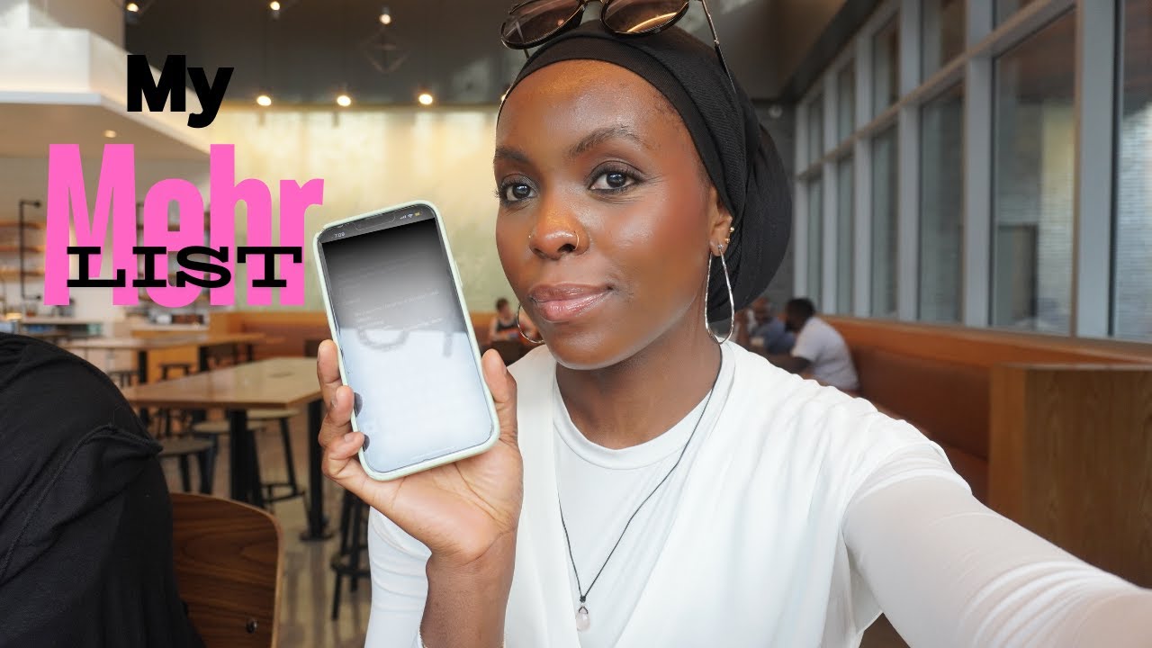 My to-do (Mehr) list | My approach to Mehr and getting everything I ...