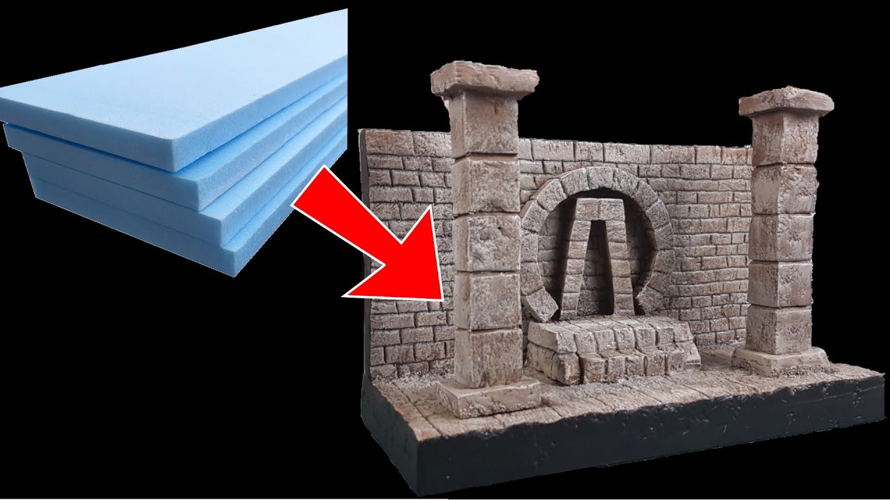 FOAM TEMPLE (EASY TUTORIAL) - YouTube