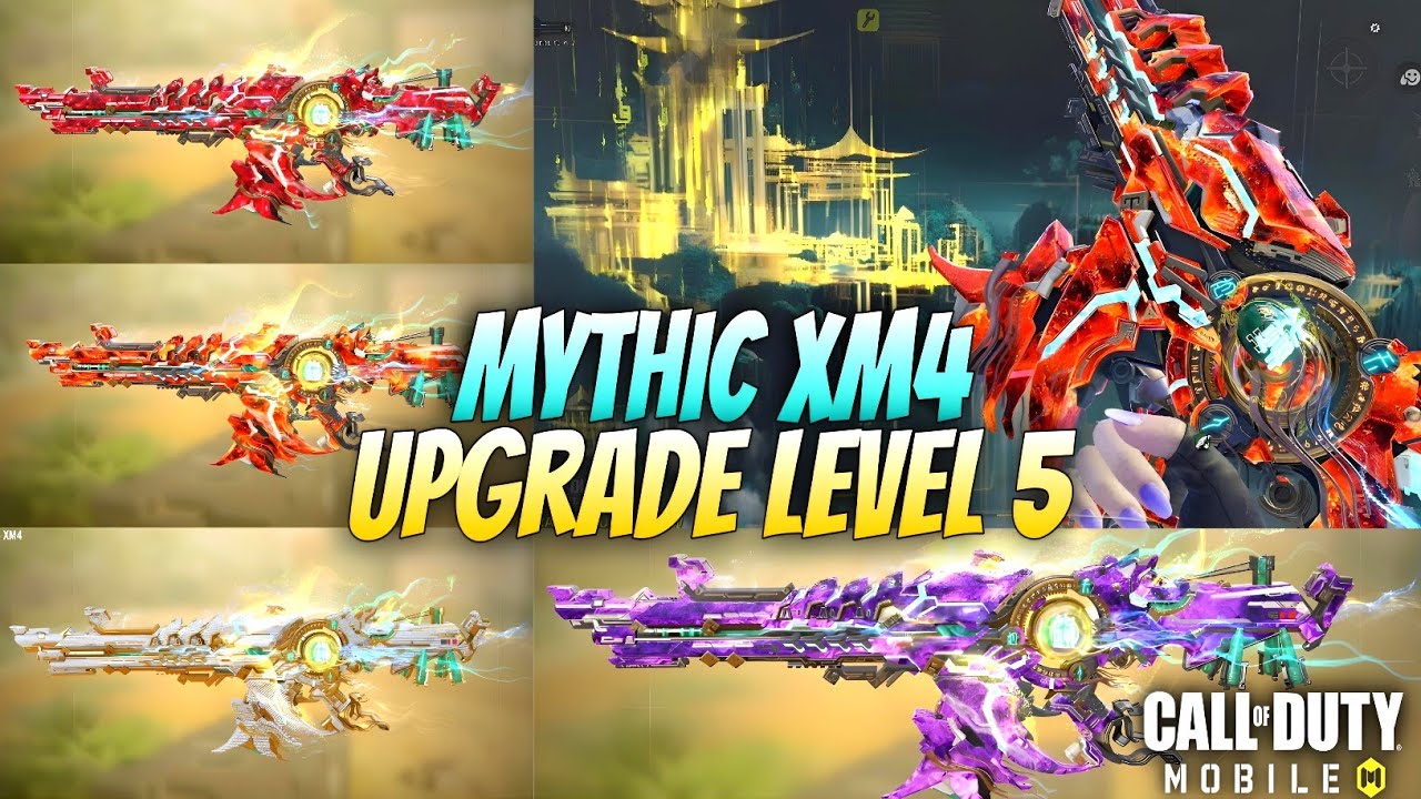 *NEW* Mythic XM4 Full Upgraded Level 5 GamePlay inspection with New ...
