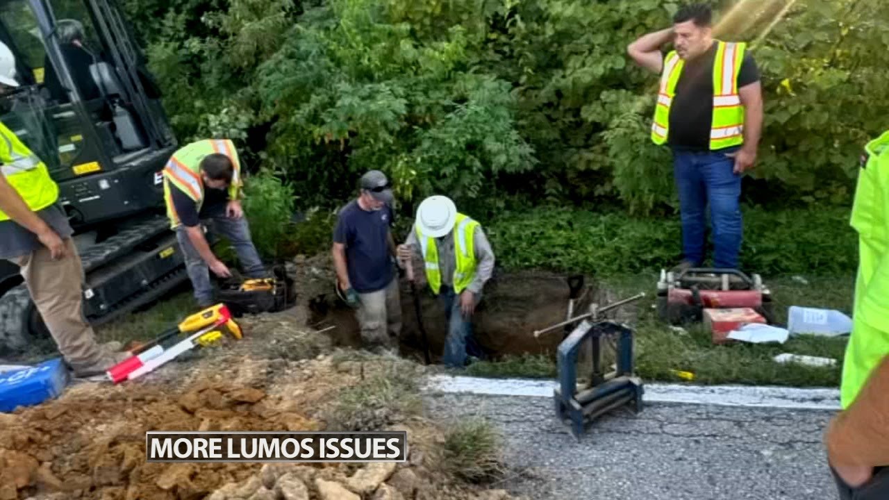 Lumos crews installing fiber optic cables in New Albany hit 4-inch gas ...