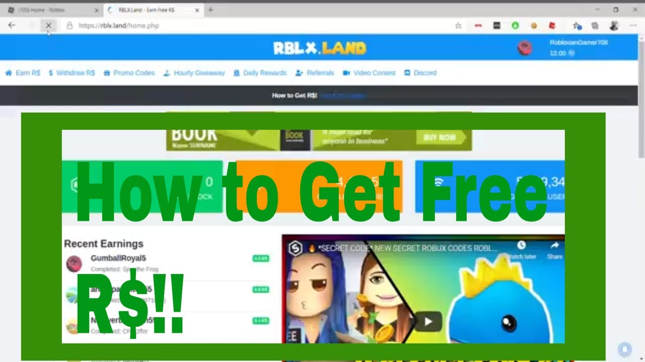 How to get free robux real!! November 2020 STILL WORKING!! - YouTube