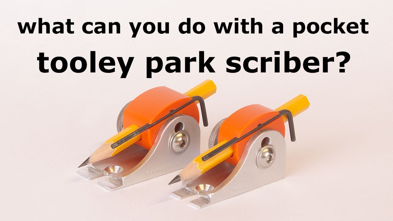 what you can do with a pocket tooley park scriber - YouTube
